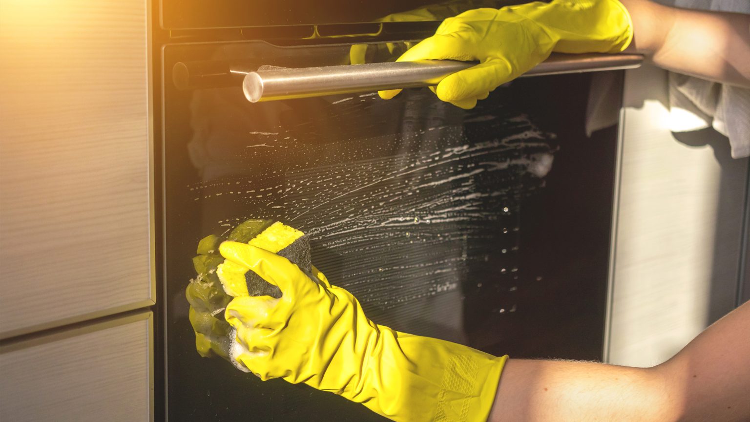 How to Clean Glass Oven Door Windows